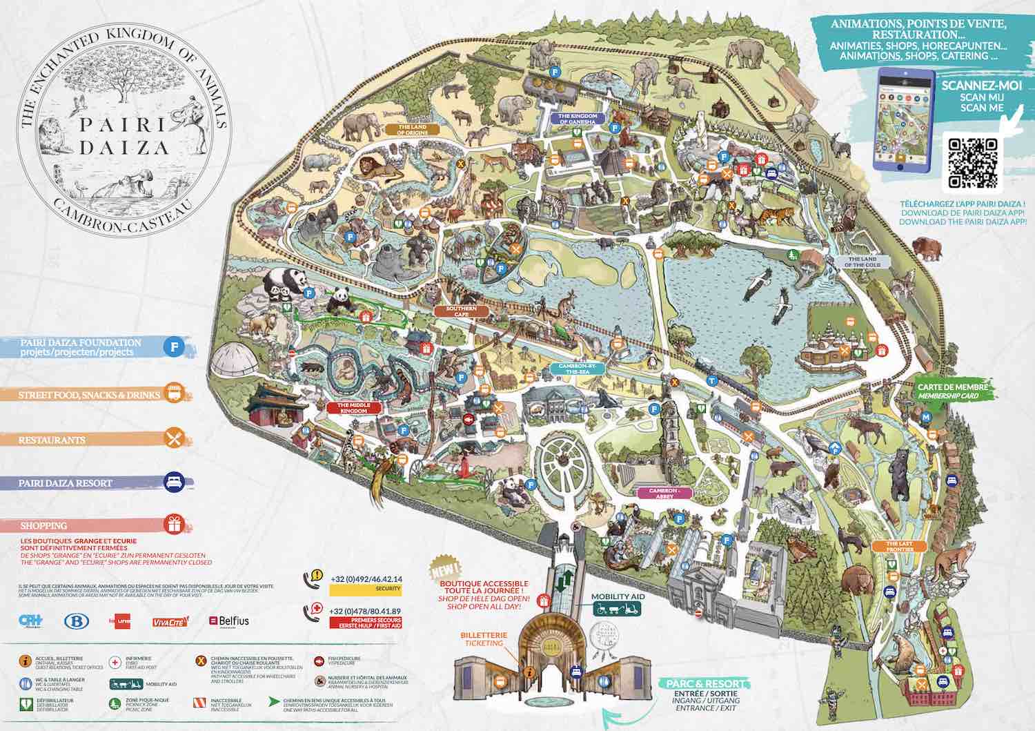 Prix Place Pairi Daiza | Tarif Entrée Pairi Daiza – AOSA